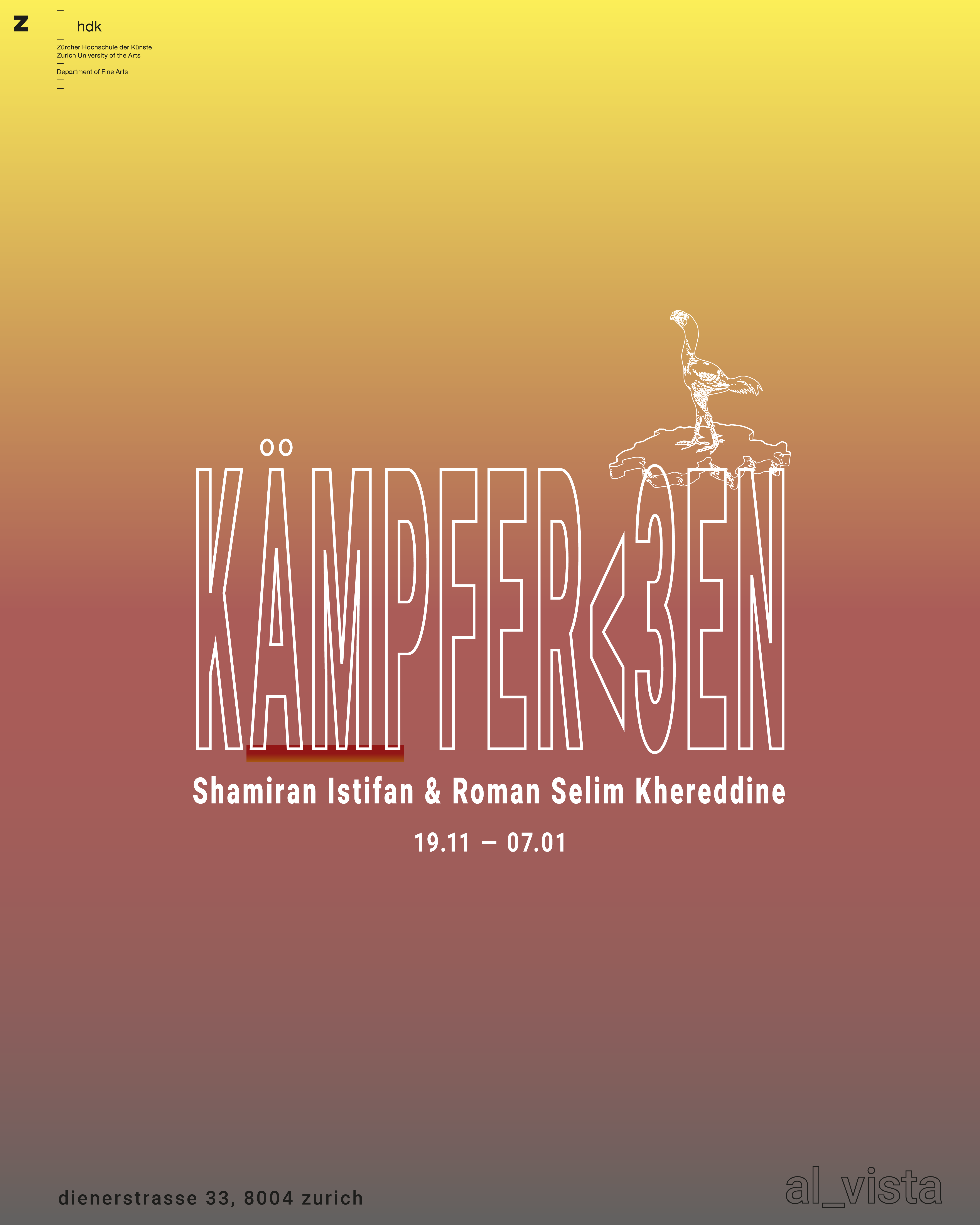 Al_vista: Shamiran Istifan and Roman Selim Khereddine | ZHdK.ch